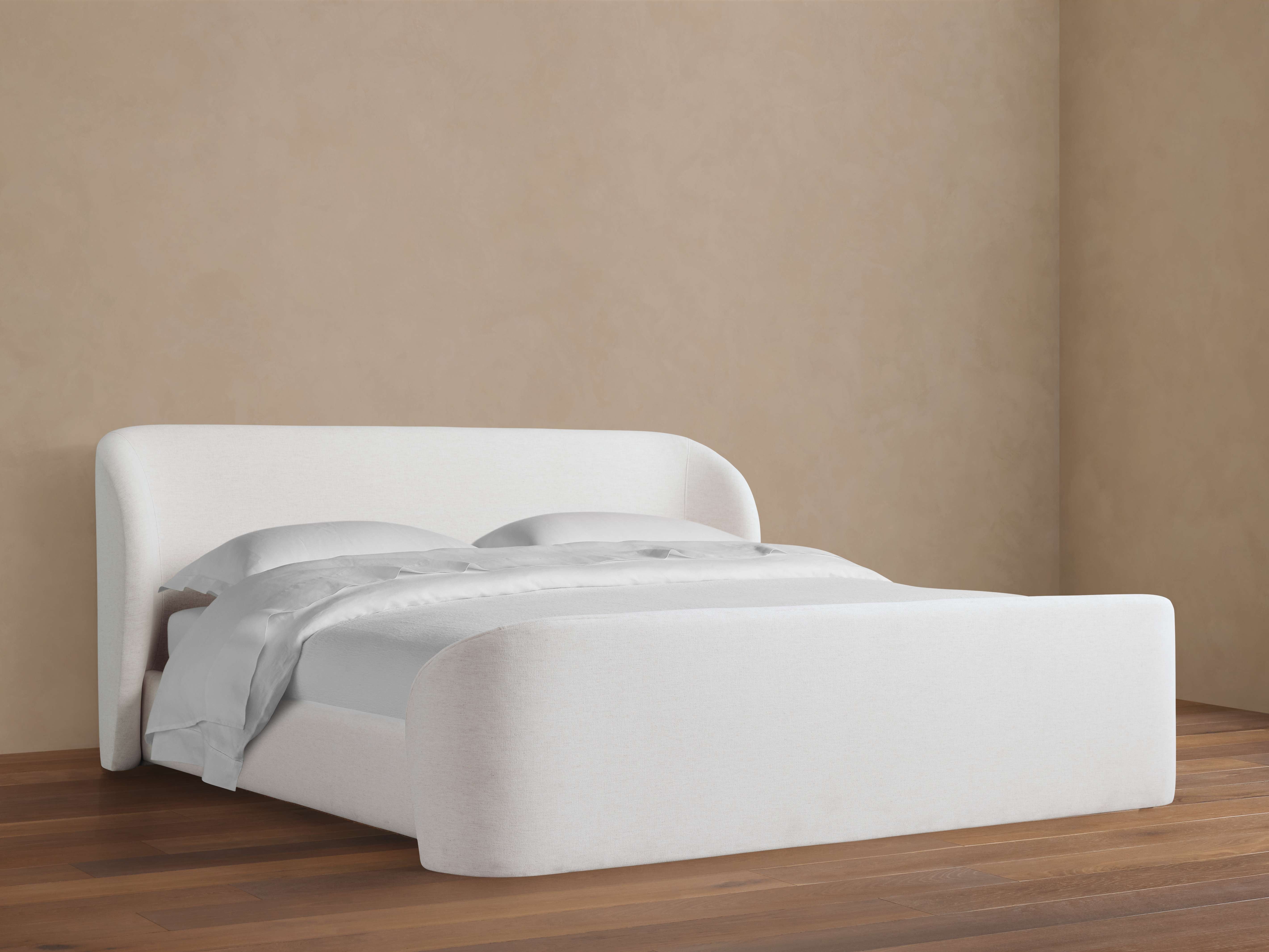 Adalynn Bed With High Footboard - Arhaus
